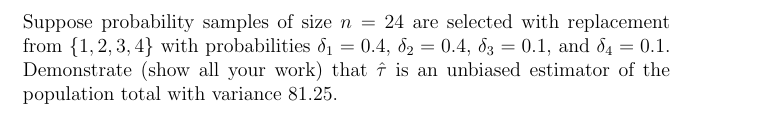 Solved Suppose probability samples of ﻿size n=24 ﻿are | Chegg.com