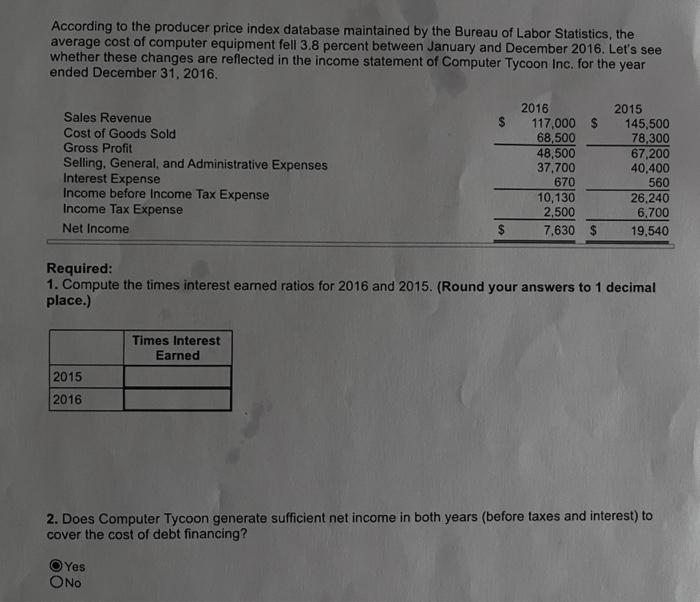 Solved According to the producer price index database | Chegg.com