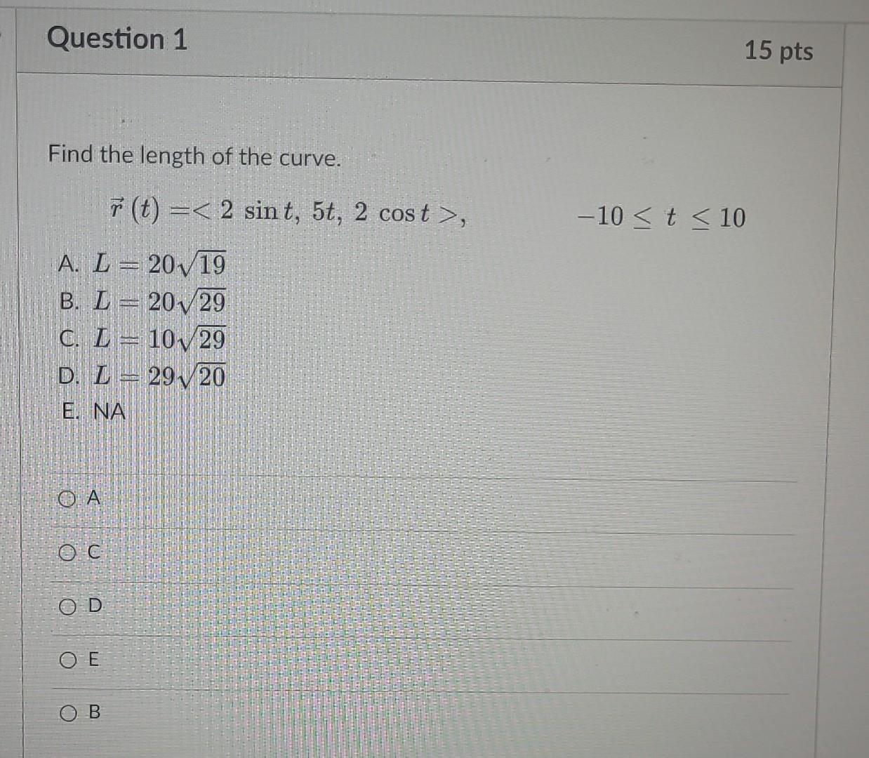 Solved Find the length of the curve. | Chegg.com