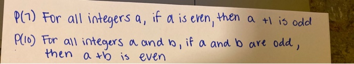 Solved prove or disapprove p(7) use PF3ap(10) hint: lots of | Chegg.com