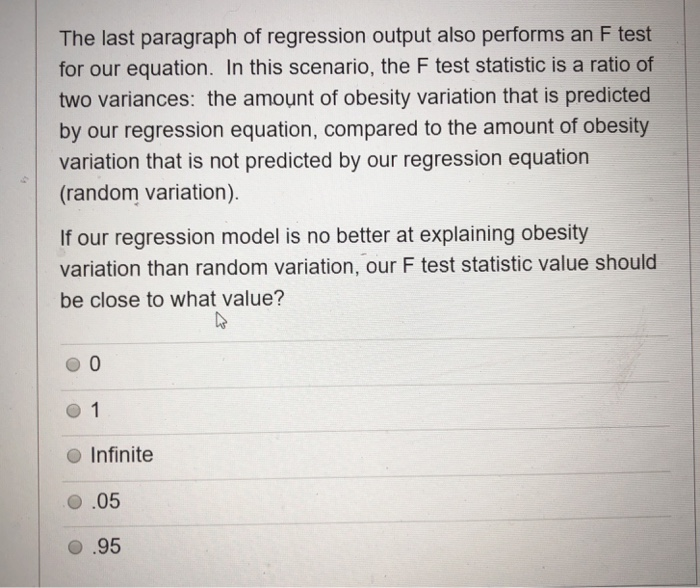 Solved Residual standard error: 2.552 on 17 degrees of | Chegg.com