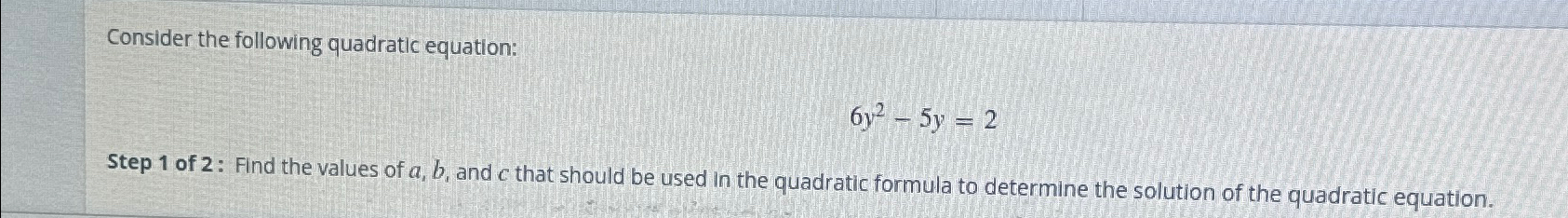 Solved Consider the following quadratic | Chegg.com