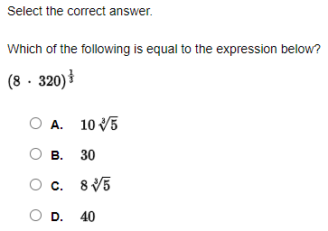 Solved Select The Correct Answer Which Of The Following Is