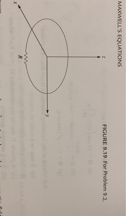 Solved the duced emf in the loop thus formed. 9.2 A circuit | Chegg.com