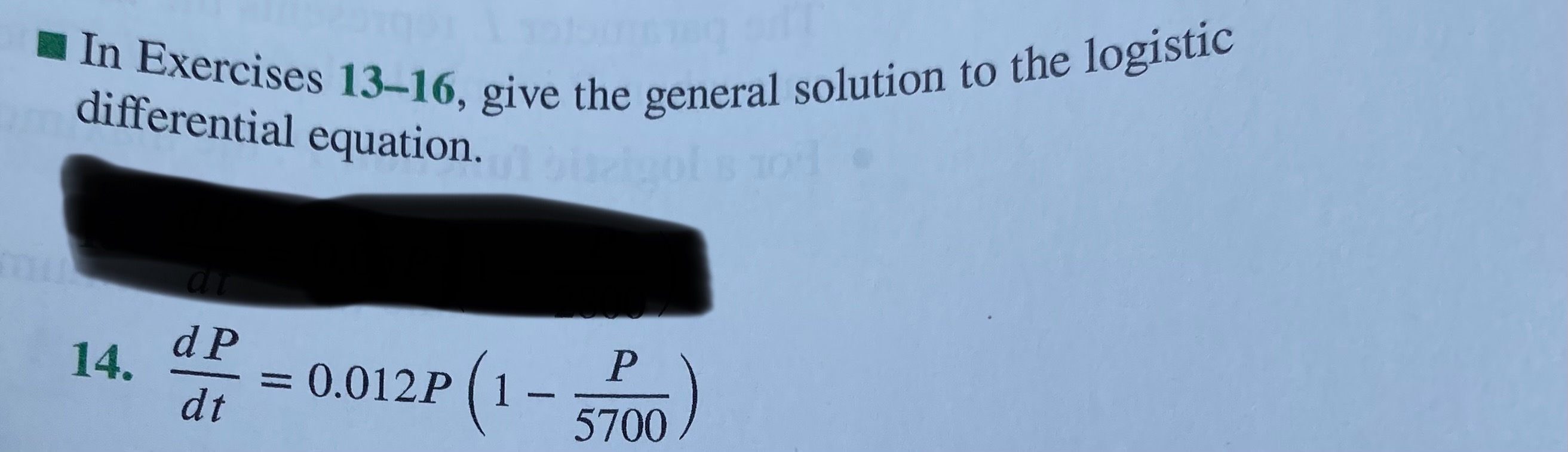 Solved In Exercises 13-16, ﻿give the general solution to the | Chegg.com