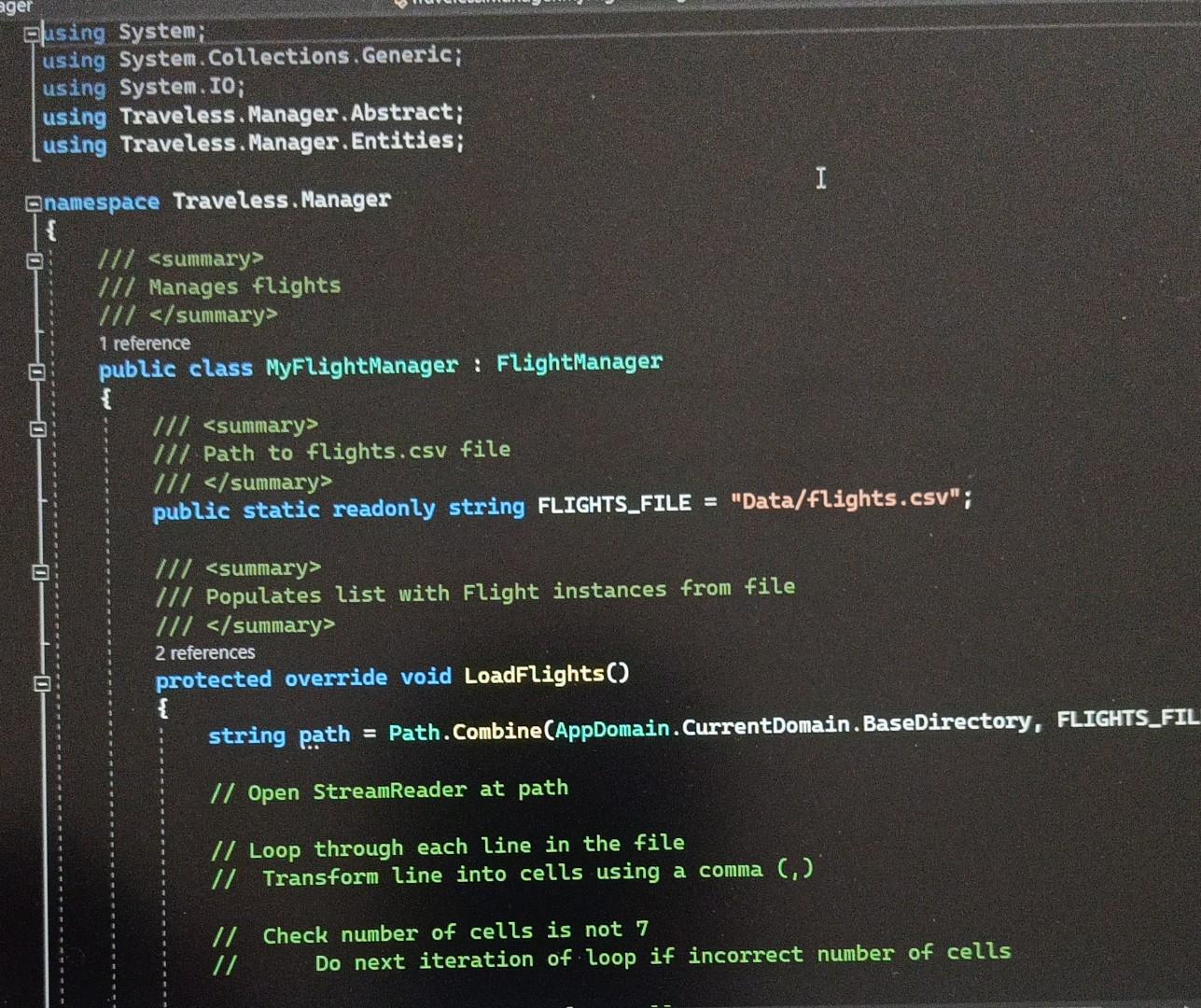 full code need full code for above green | Chegg.com