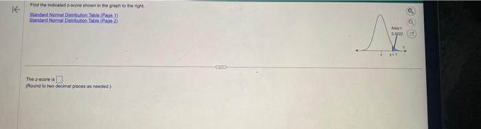 Solved Find bhe indeated z. whore kvome in the graph to the | Chegg.com