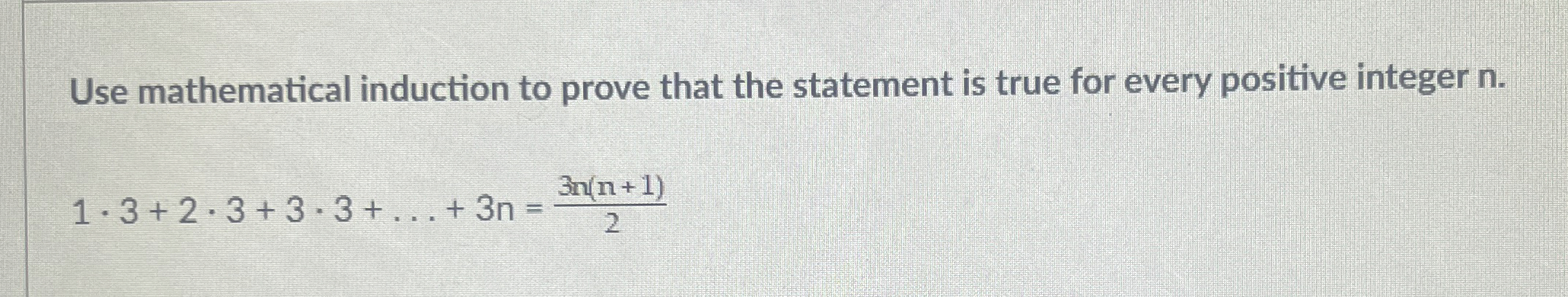 Solved Use mathematical induction to prove that the | Chegg.com