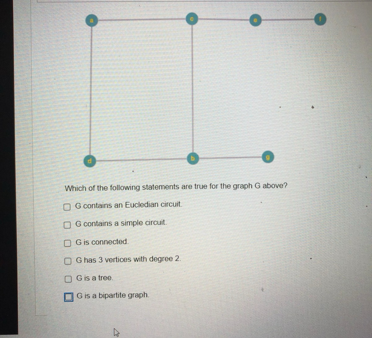 Solved 4Which of the following statements are true for the | Chegg.com