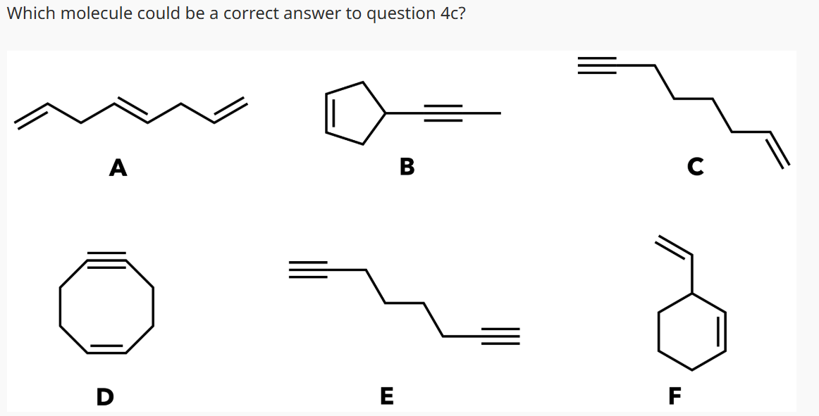 Solved a hydrocarbon of unknown structure has a formula of | Chegg.com