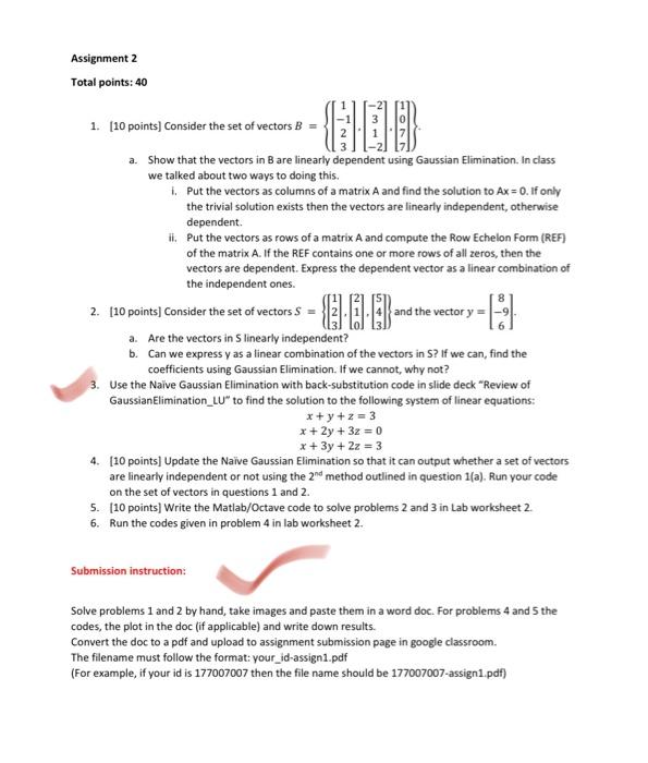 Solved Solve only question number 3 and must must follow the | Chegg.com