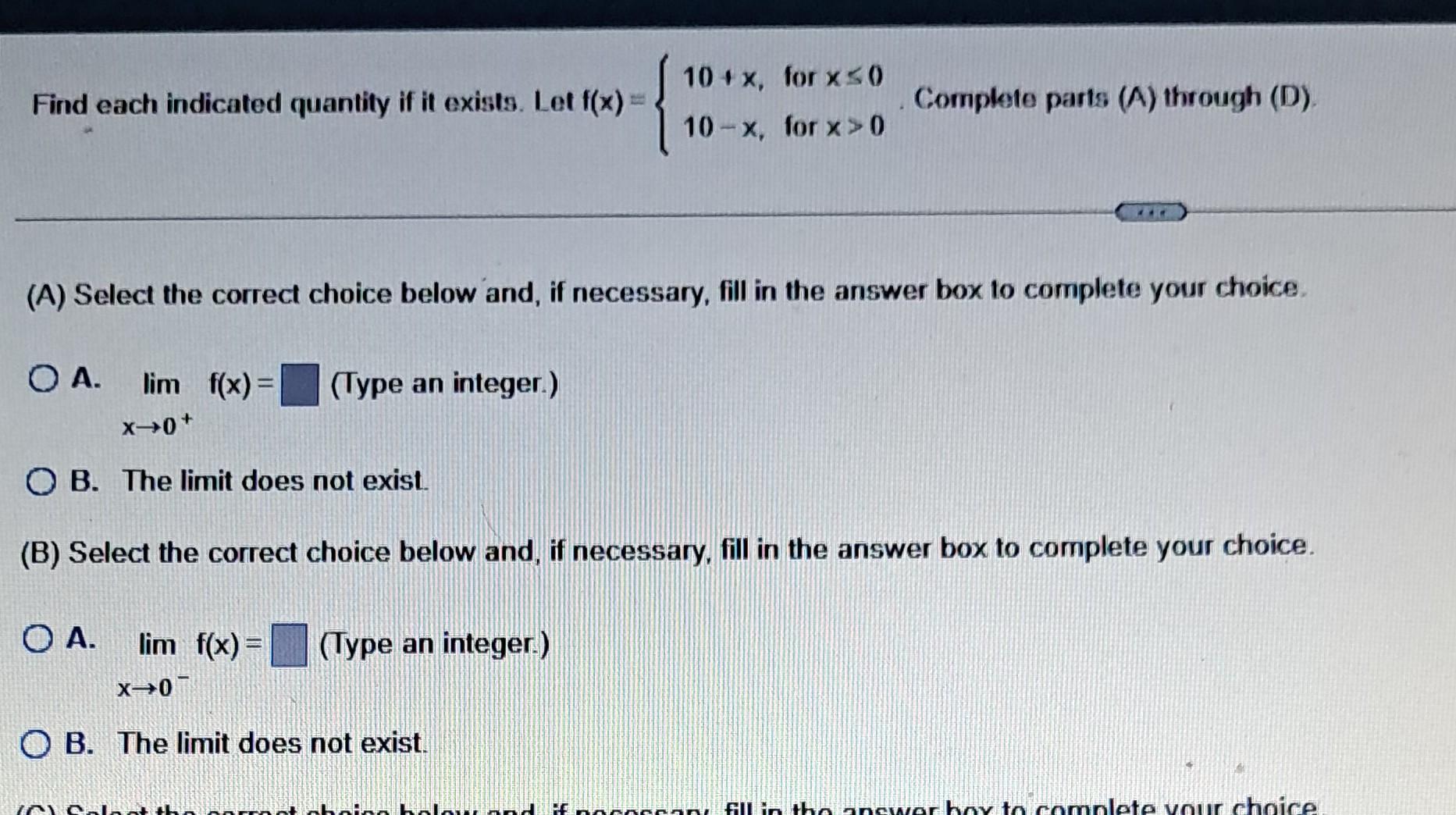 Solved Find each indicated quantity if it exists. Let | Chegg.com