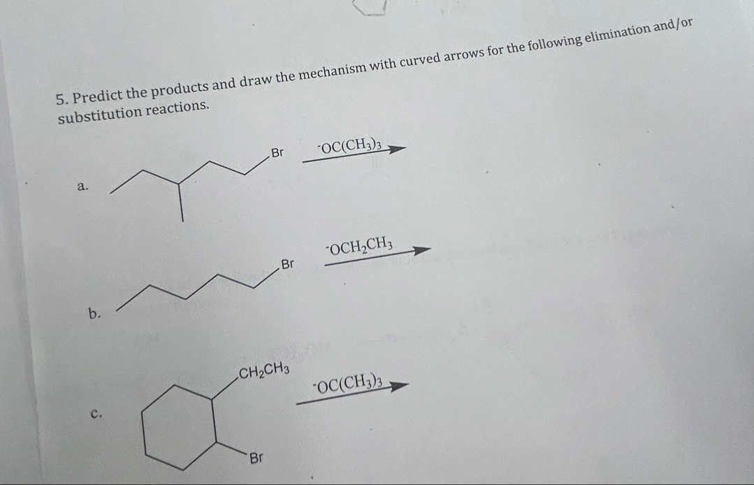 Solved Predict the products and draw the mechanism with | Chegg.com