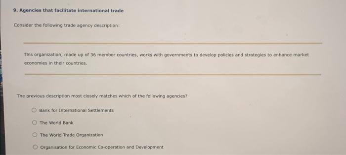 Solved 3. Factors affecting international trade flows There | Chegg.com