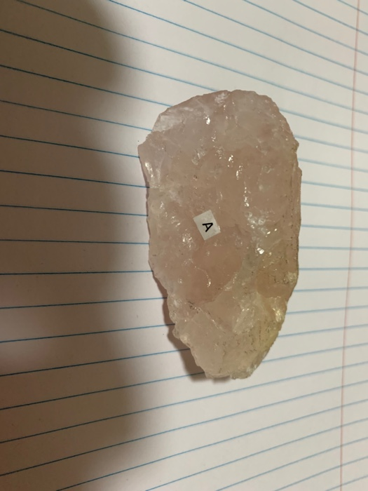 Solved Sample Color and streak Mineral Identification Chart | Chegg.com