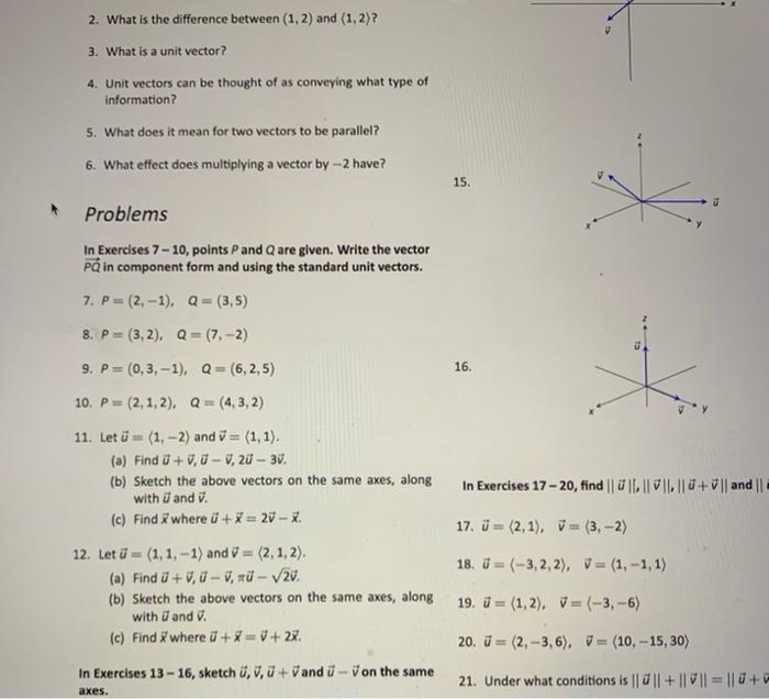 Solved 2. What is the difference between (1.2) and (1,2)? 3. | Chegg.com