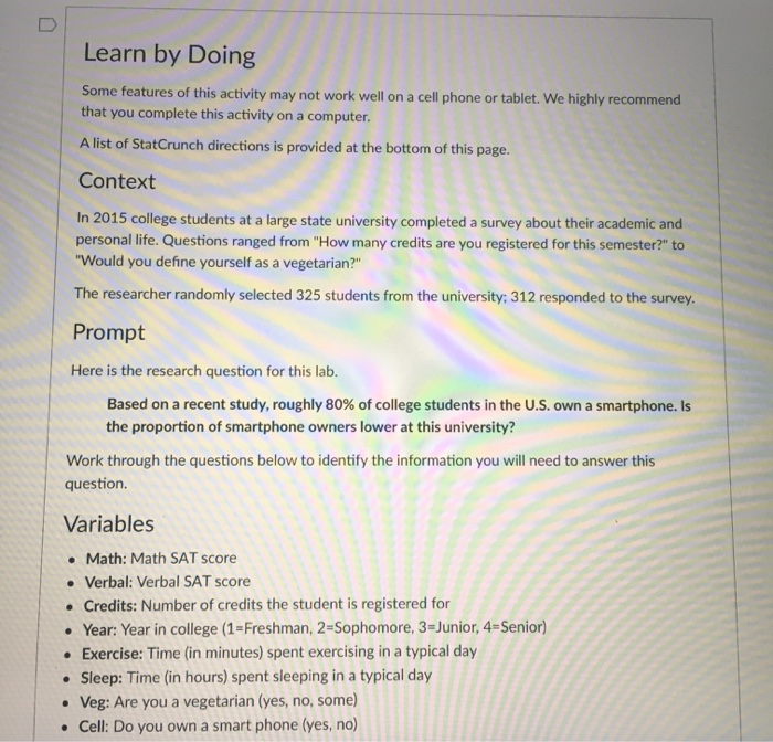 Solved D Learn by Doing Some features of this activity may | Chegg.com