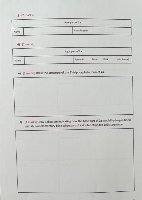 Solved Consider the following molecule, 2a: HO- ii) ΝΗ 2a | Chegg.com
