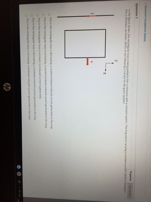 Solved Question Completion Status: Question 1 10 points Save | Chegg.com