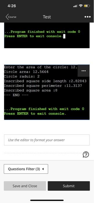 Solved Write a C++ program to solve the following problem: | Chegg.com