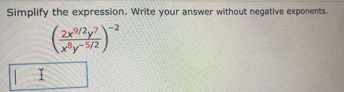 Solved Simplify the expression. Write your answer without | Chegg.com