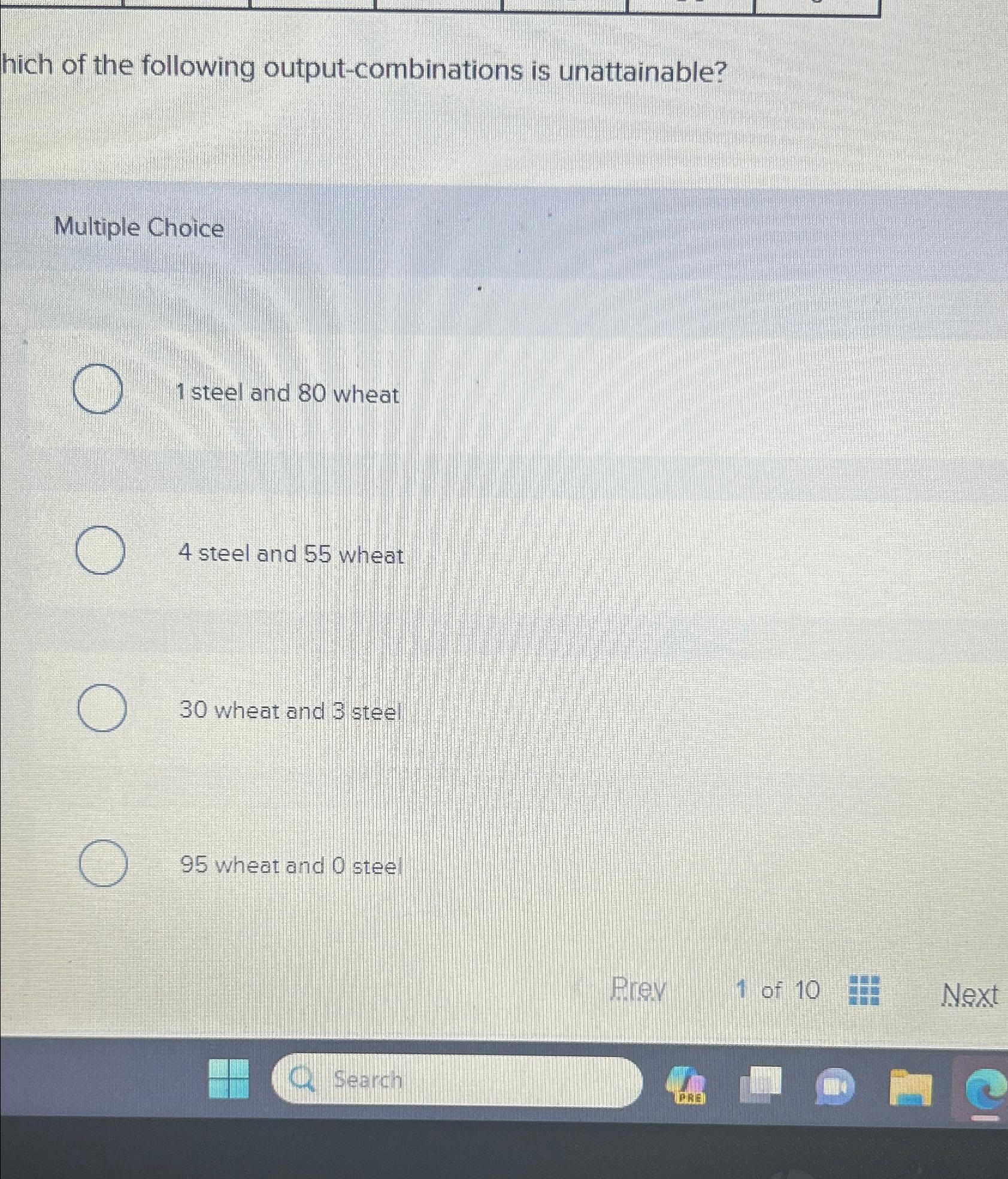 Solved hich of the following output-combinations is | Chegg.com