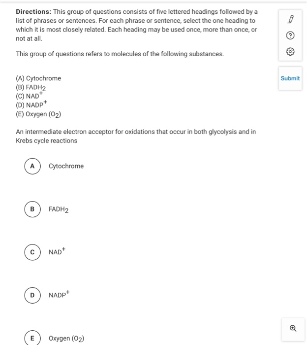 Solved Directions: This group of questions consists of five | Chegg.com