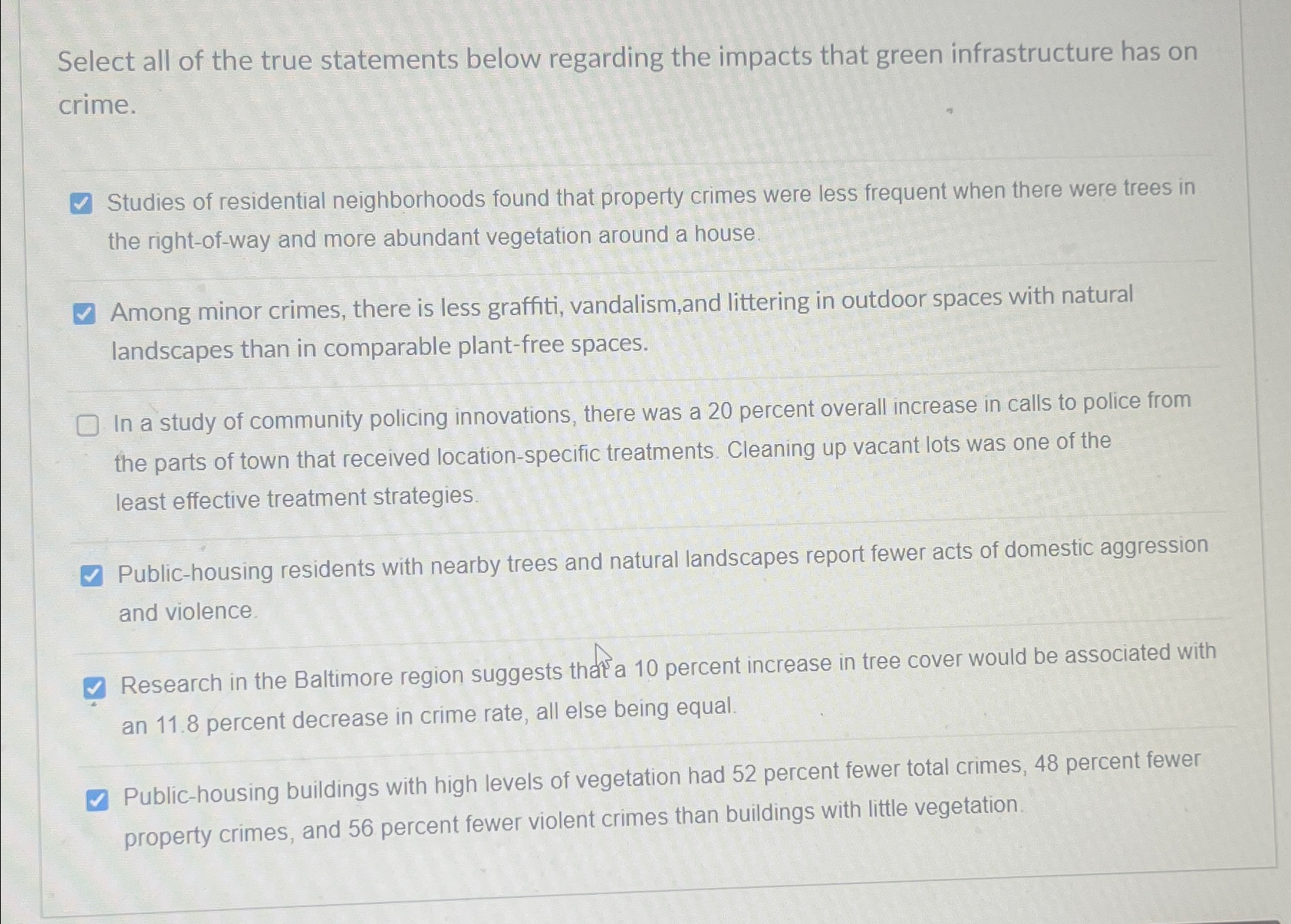 Solved Select all of the true statements below regarding the | Chegg.com