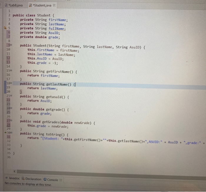 Solved CSE 110 - Lab 8 Lab Topics • Variable Scopes • Object | Chegg.com