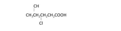 Solved CH CH3CH2CH2CH2COOH Determine the IUPAC name for | Chegg.com