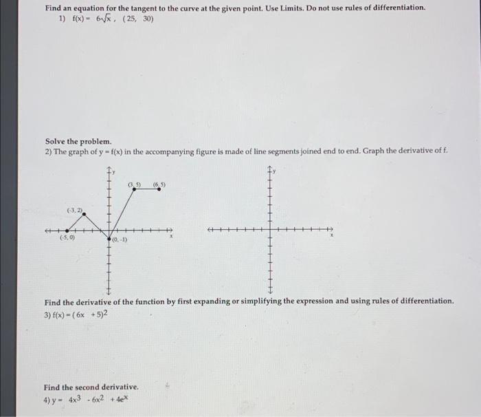 Solved Find an equation for the tangent to the curve at the | Chegg.com