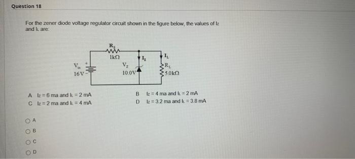 Solved For the circuit shown in the figure, the current lD2 | Chegg.com