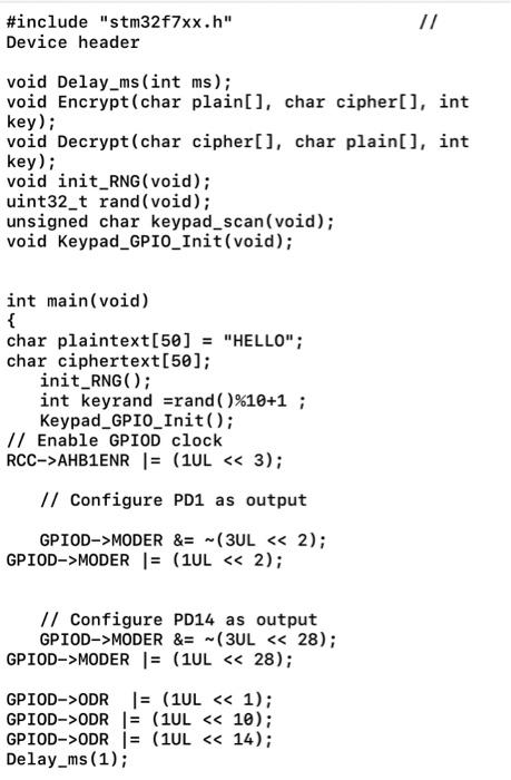 Solved here is the question and the codes i need the flow | Chegg.com