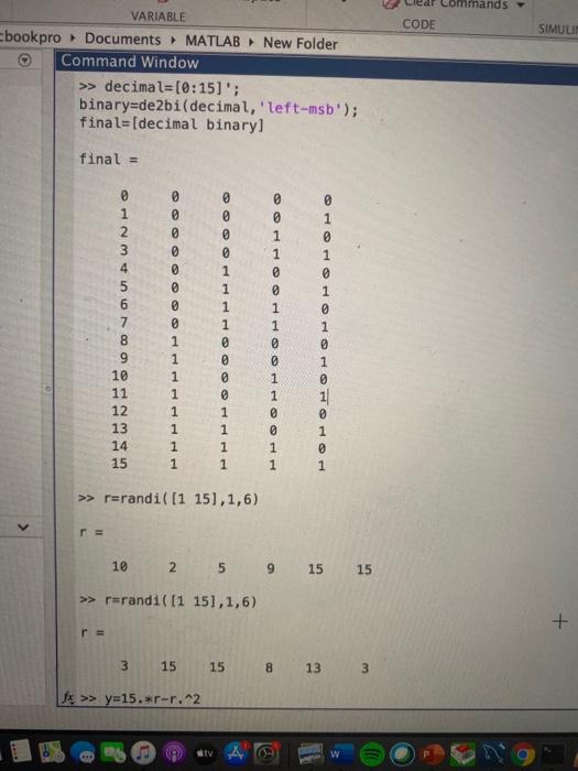 Solved Hands Code Simuli Variable Ebookpro Documents Matlab 
