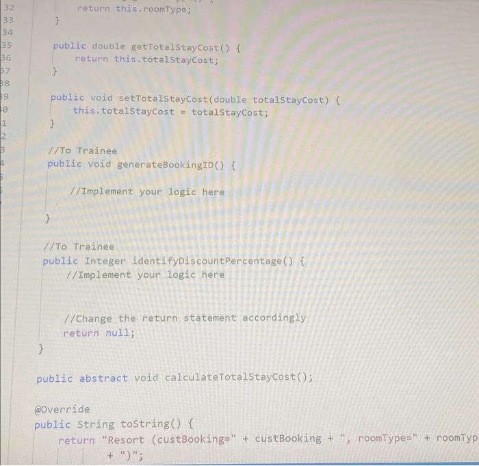 Solved Question 2: Object Oriented Programming: Marks] | Chegg.com