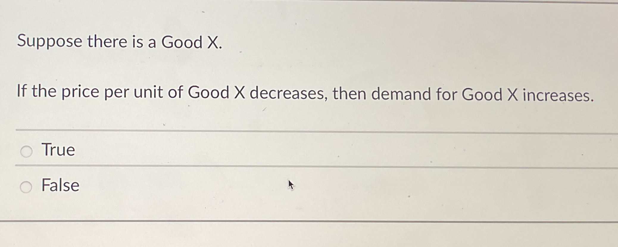 Solved Suppose there is a Good x.If the price per unit of | Chegg.com