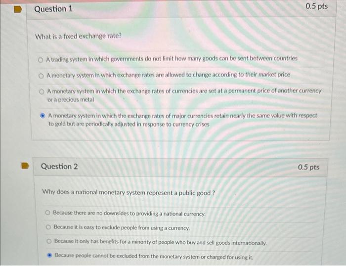 1 point The process of accessing information from | Chegg.com