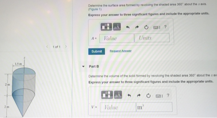 Solved Determine the surface area formed by revolving the | Chegg.com