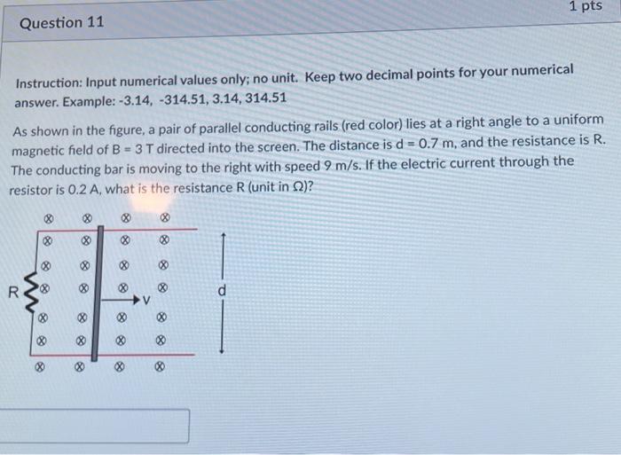 Solved Instruction: Input numerical values only; no unit. | Chegg.com