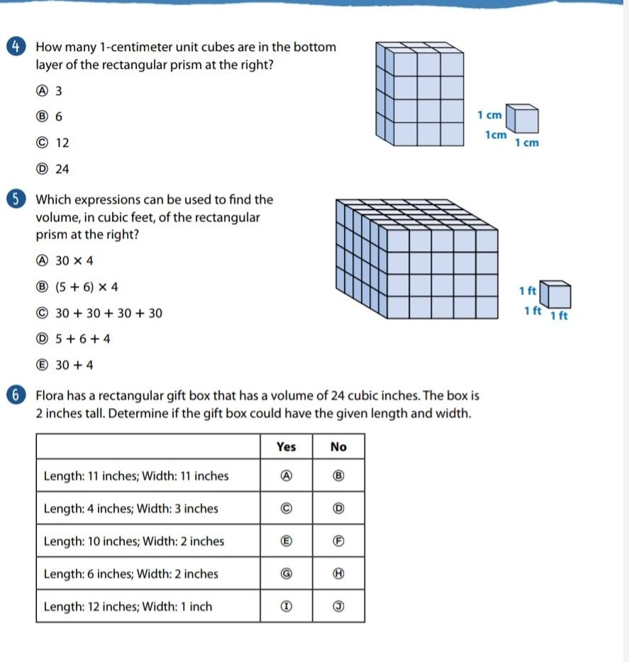 Solved 1 Both figures are filled with unit cubes of the same | Chegg.com
