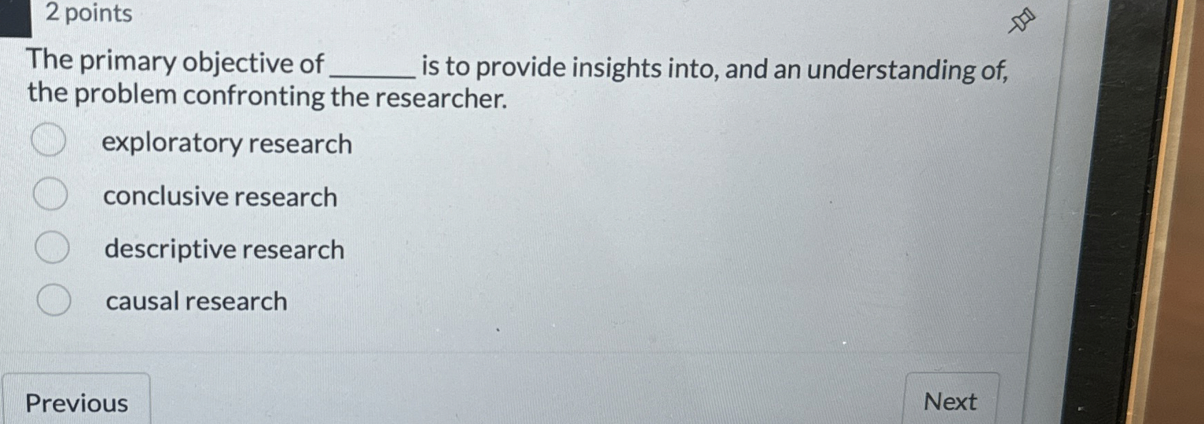 Solved 2 ﻿pointsThe primary objective ofis to provide | Chegg.com