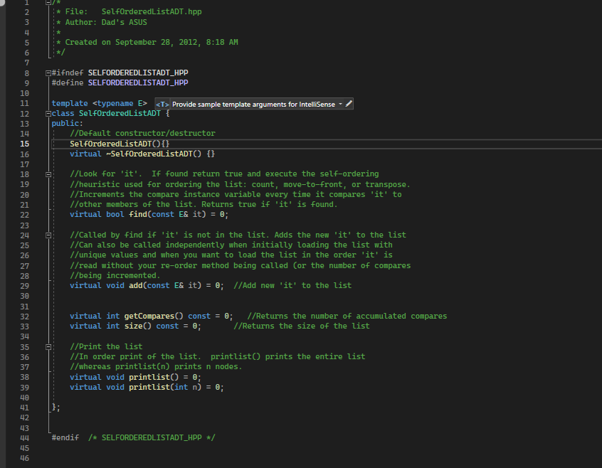 Solved 4. ﻿Self-Organizing Lists | Chegg.com