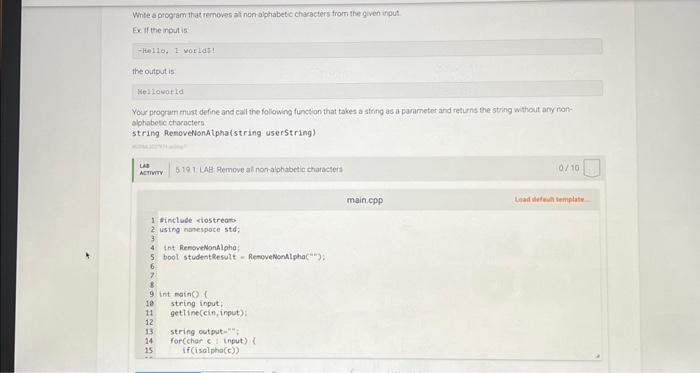 Solved i need help with this code. can someone please write | Chegg.com