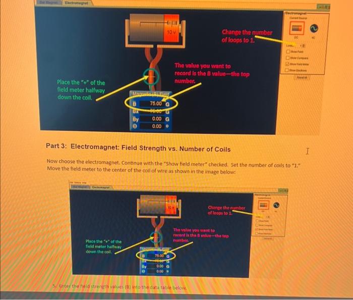Magnets and Electromagnets Virtual Lab We are working | Chegg.com