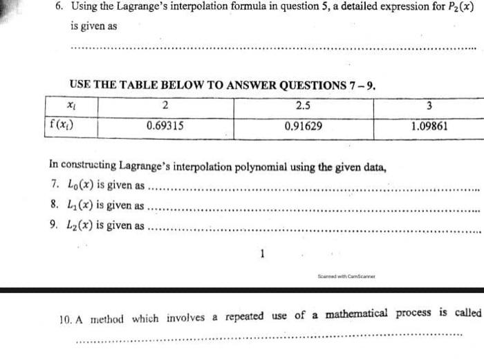 Solved 3. The truncation error in approximating the | Chegg.com