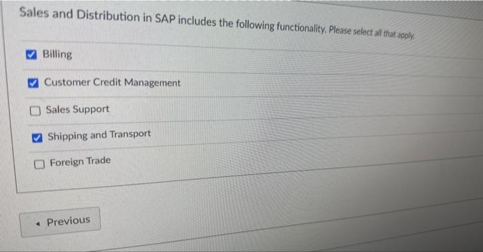 Solved A quotation in SAP is not linked to an inquiry or | Chegg.com