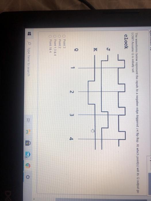 Solved UJUMU The waveforms below represent the inputs to a | Chegg.com