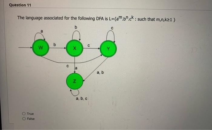 Solved Question 13 In The Following Deterministic Finite