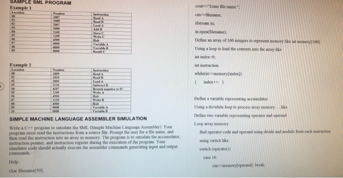 Programming Language & Compiler instructions | Chegg.com