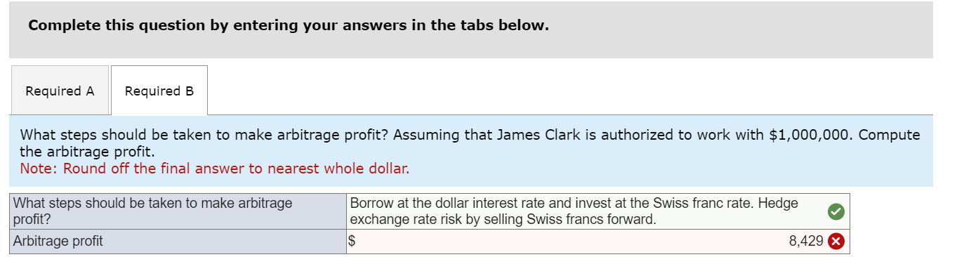 Solved James Clark is a currency trader with Wachovia. He | Chegg.com